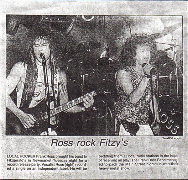Frank Ross - Press Coverage